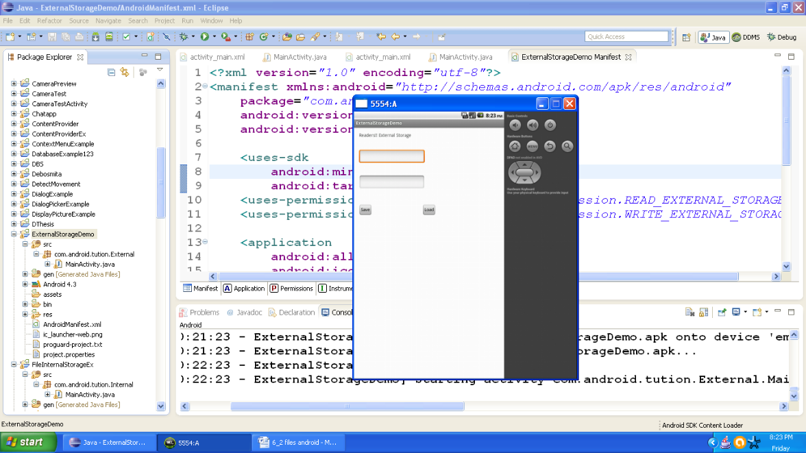 Files In Android | Android Programming by Wideskills